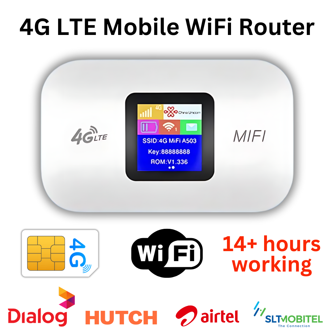 4G Lte Router Wireless Wifi Portable Modem Mini Outdoor Hotspot Pocket Mifi 150mbps Sim Card ...