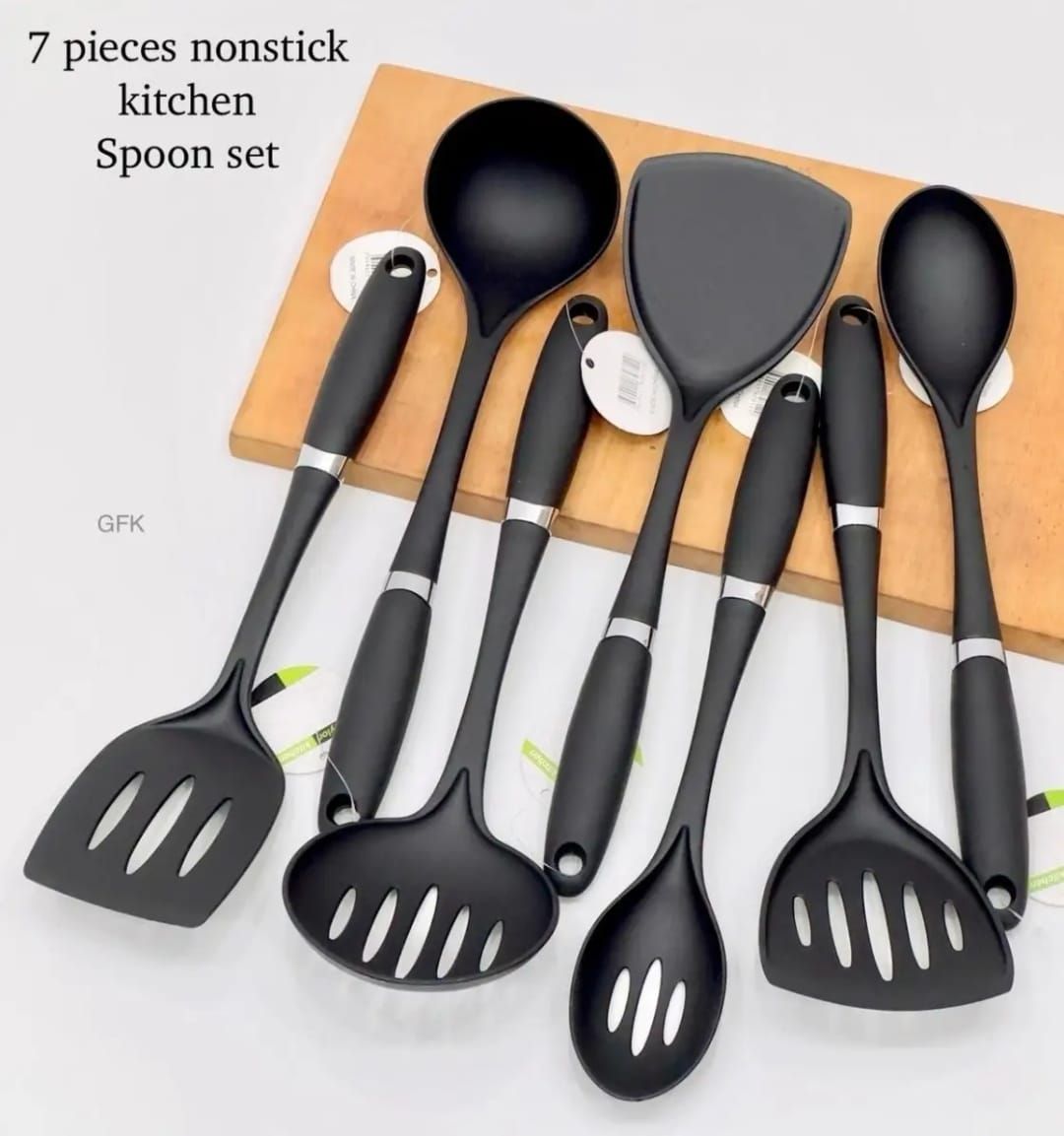 Buy Nonstick Spoon 7 Pcs Set Kitchen Utensils