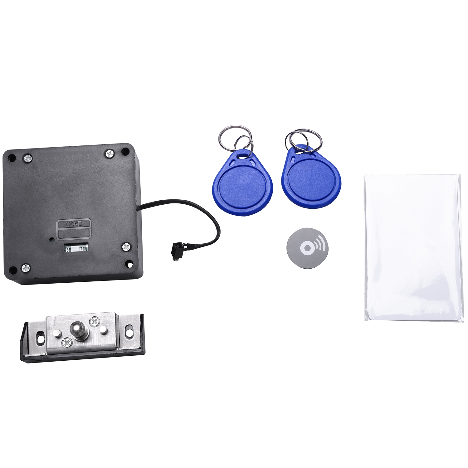 Smart Electronic RFID Cabinet Lock No Hole Easy Installation Furniture ...