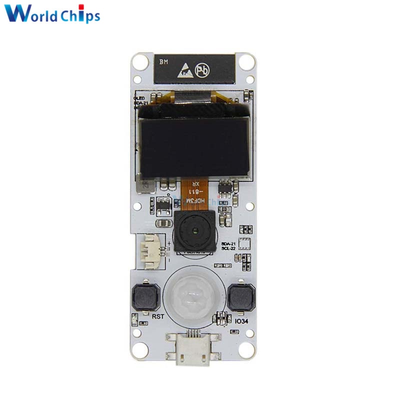 ESP32-Cam ESP32 OV2640 Camera Module Dual-Core WROVER PSRAM WIFI 0.96 ...