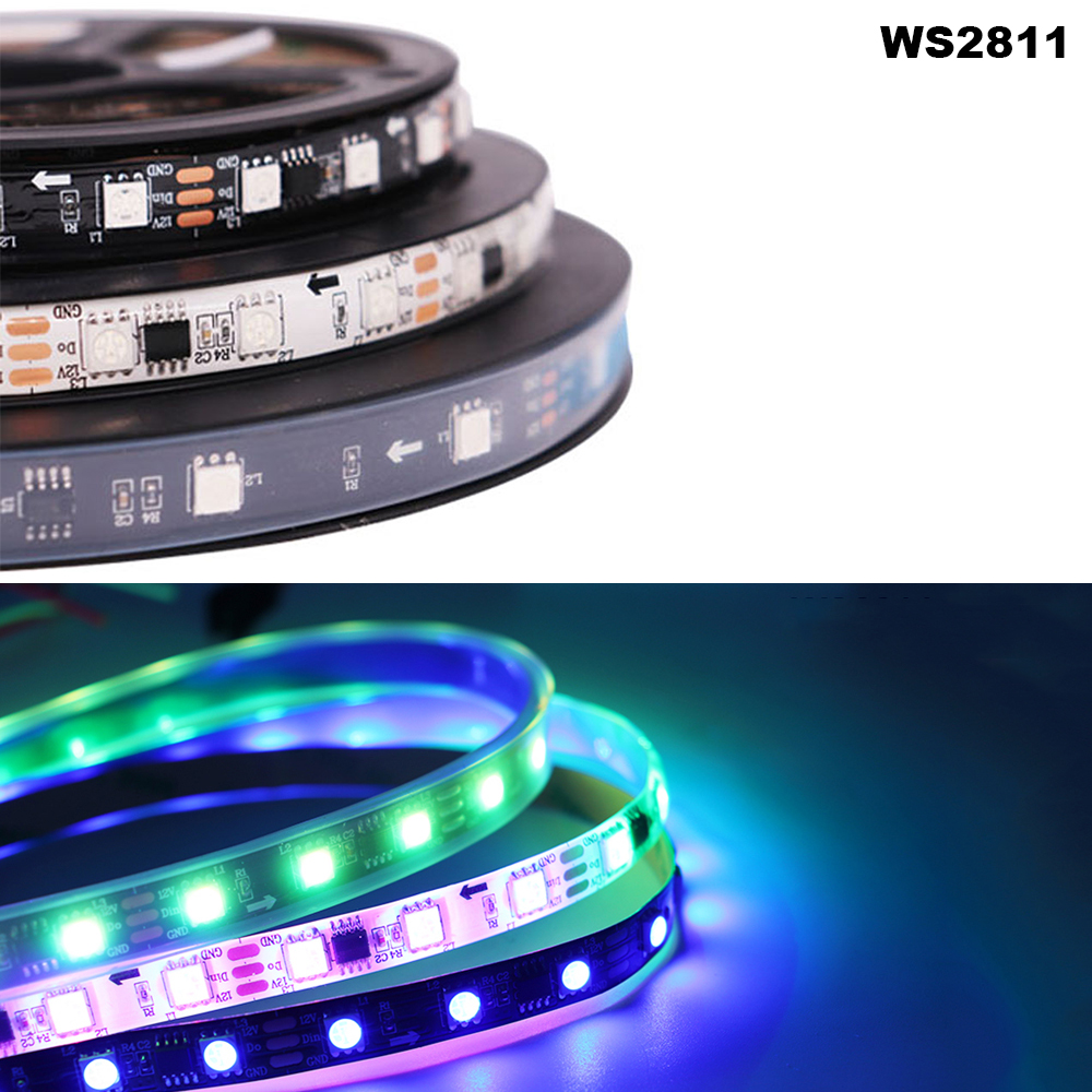 WS2812B WS2811 WS2815 WS2813 RGBIC LED Strip WS2812 30/60/144Pixels ...