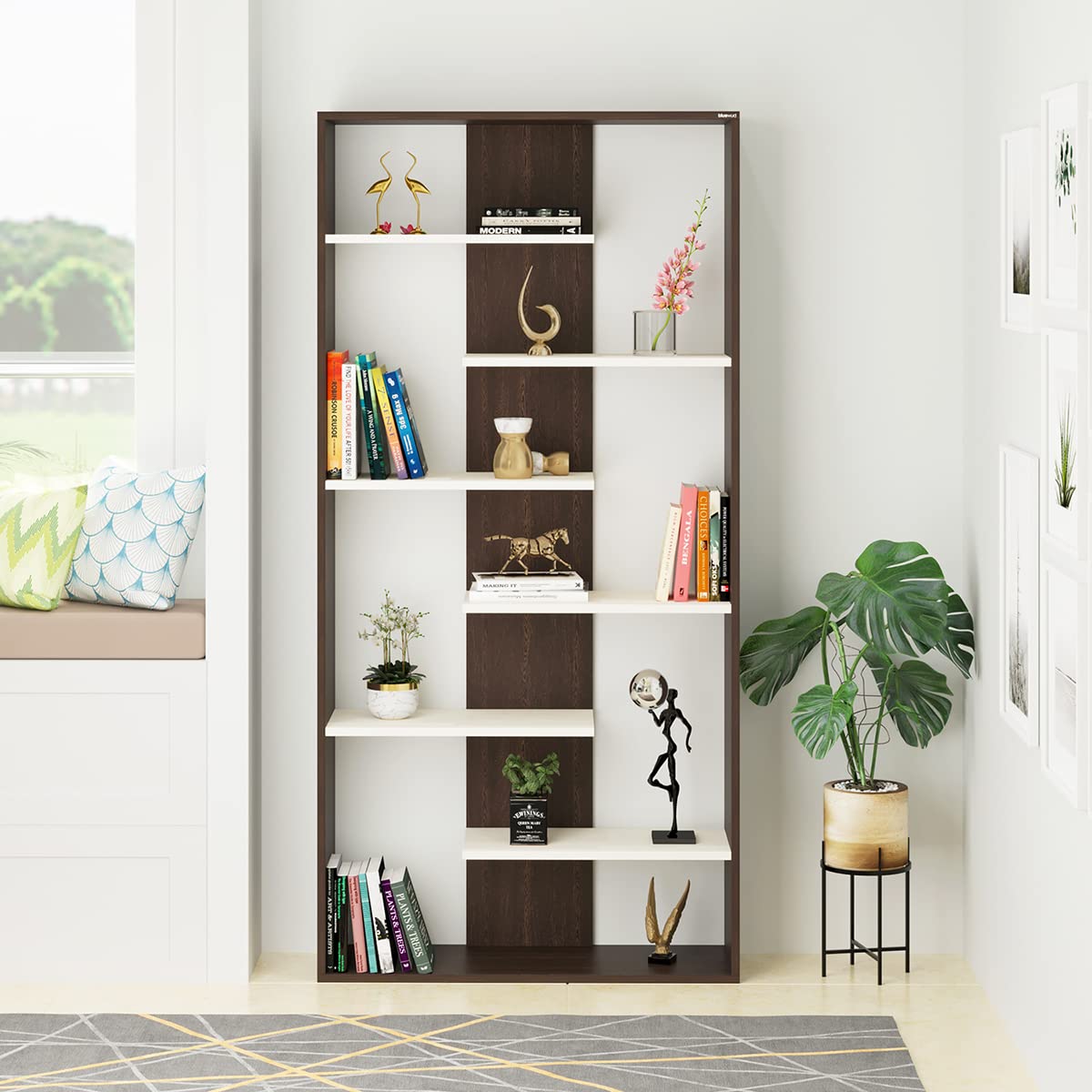 VTEC FURNITURE Modern Open Book Rack / Ornament Rack / Display rack ...
