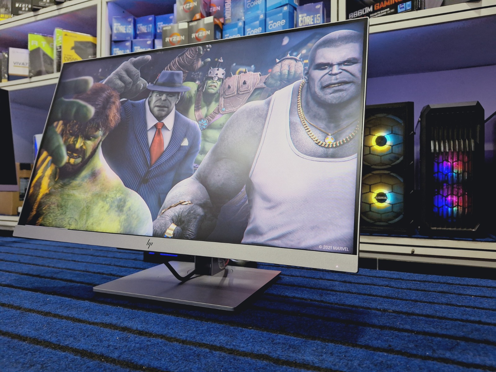 Hp EliteDisplay E243 | 24″ Monitor | HD IPS Screen | Silver | 1FH47A8 ...