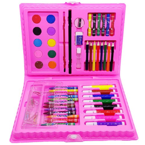 68 Pcs Drawing Art Set For Kids Stationery Gift For Kids | Daraz.lk