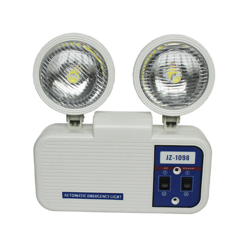 LED Emergency Lamp Rechargeable Emergency Light Twin Spot Home Office ...