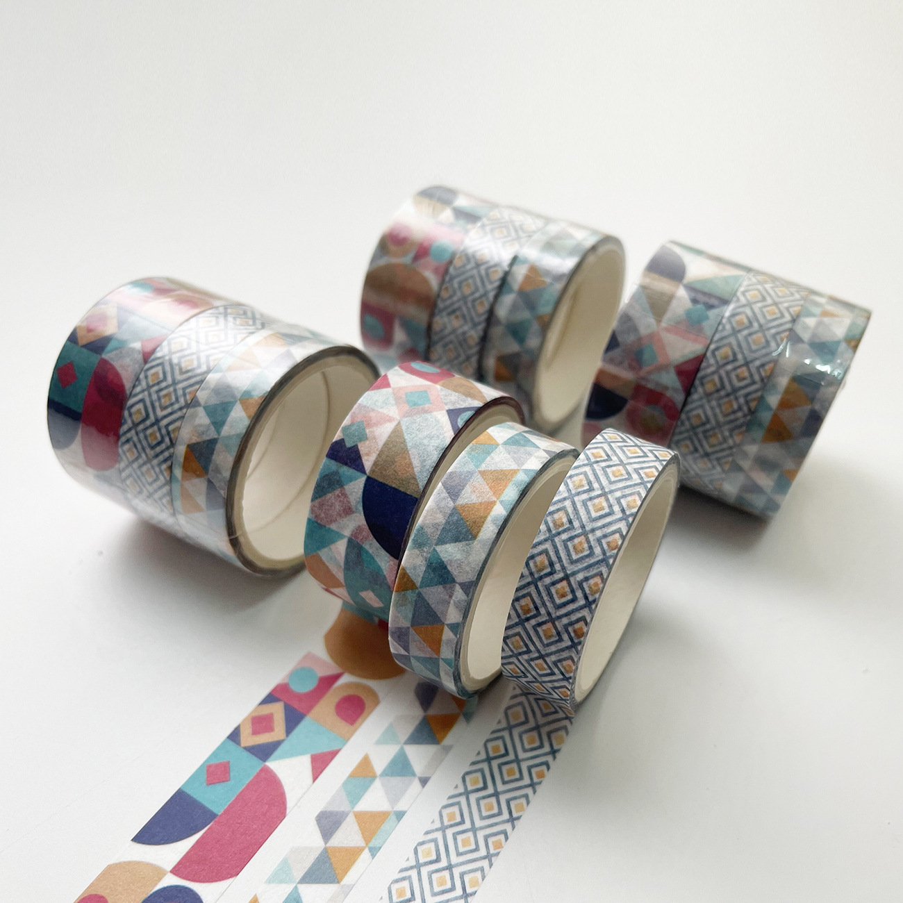 RHS Online 3 Rolls/Set Creative Pattern Washi Tapes Decorative Masking ...