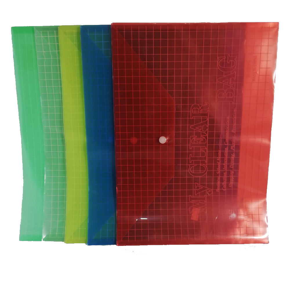 FILE COVER CLEAR BAG File Folder - Transparent Cover File holder | Daraz.lk