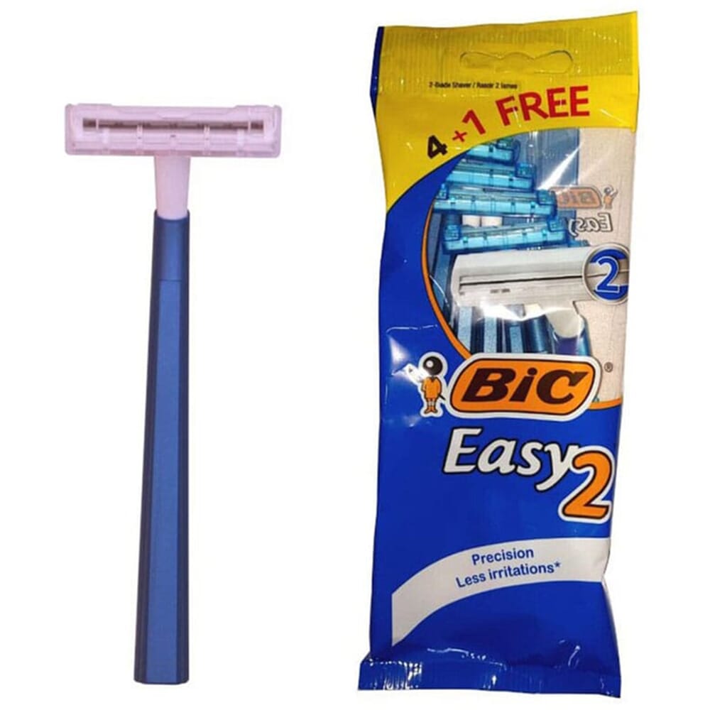 BIC Easy 2 Pouch - ( 4 + 1 Razor Free ) Pouch | Daraz.lk