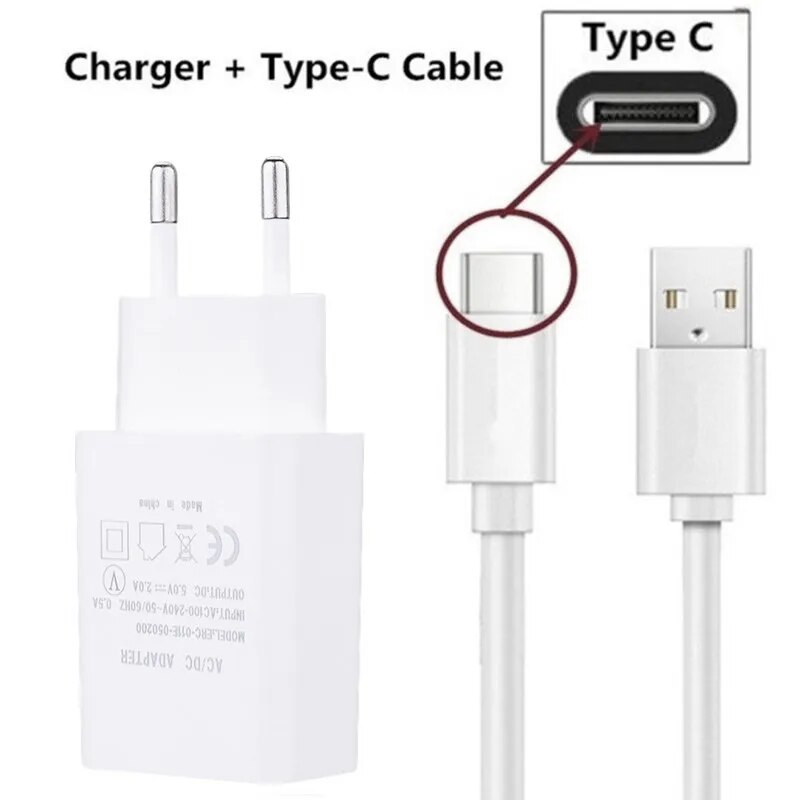 5V 2A Charger Cable Xiaomi Redmi Note 9 8t Fast Charging USB Wall Phone ...