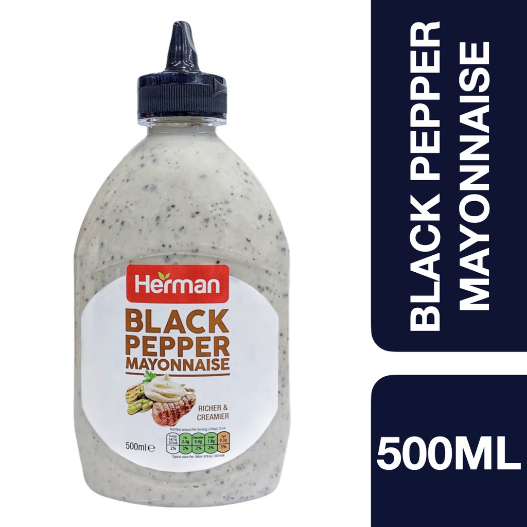 Herman Black Pepper Mayonnaise Ketchup Ramazan fasting evening sharing ...