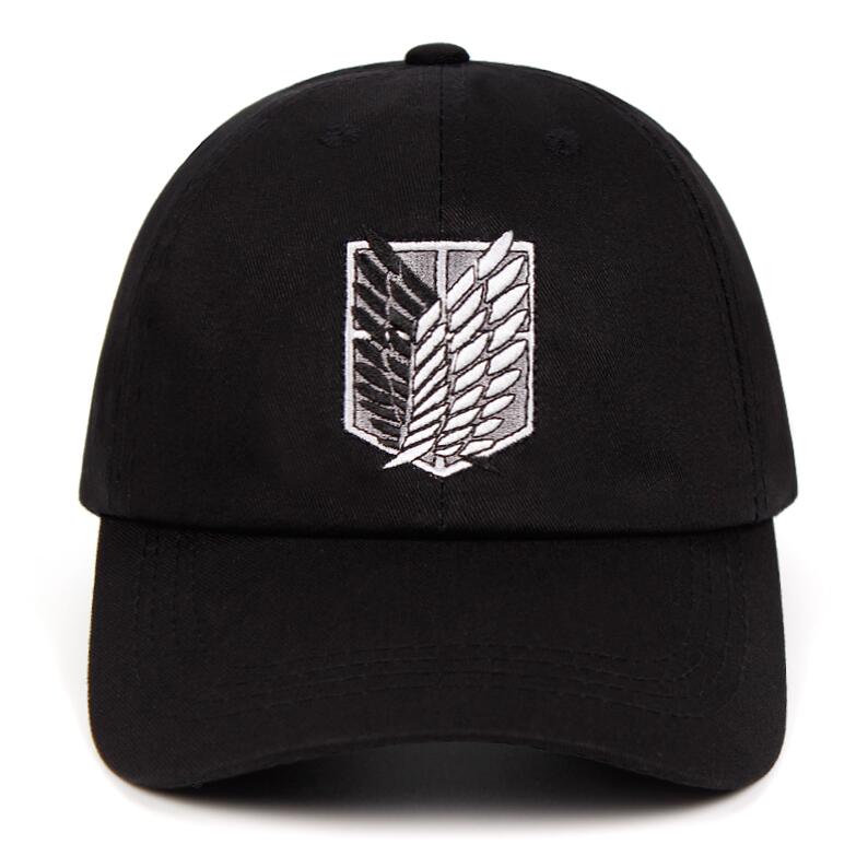 【VisioN Shop】Cotton aot Hat embroidery Baseball Cap Women Men Man ...