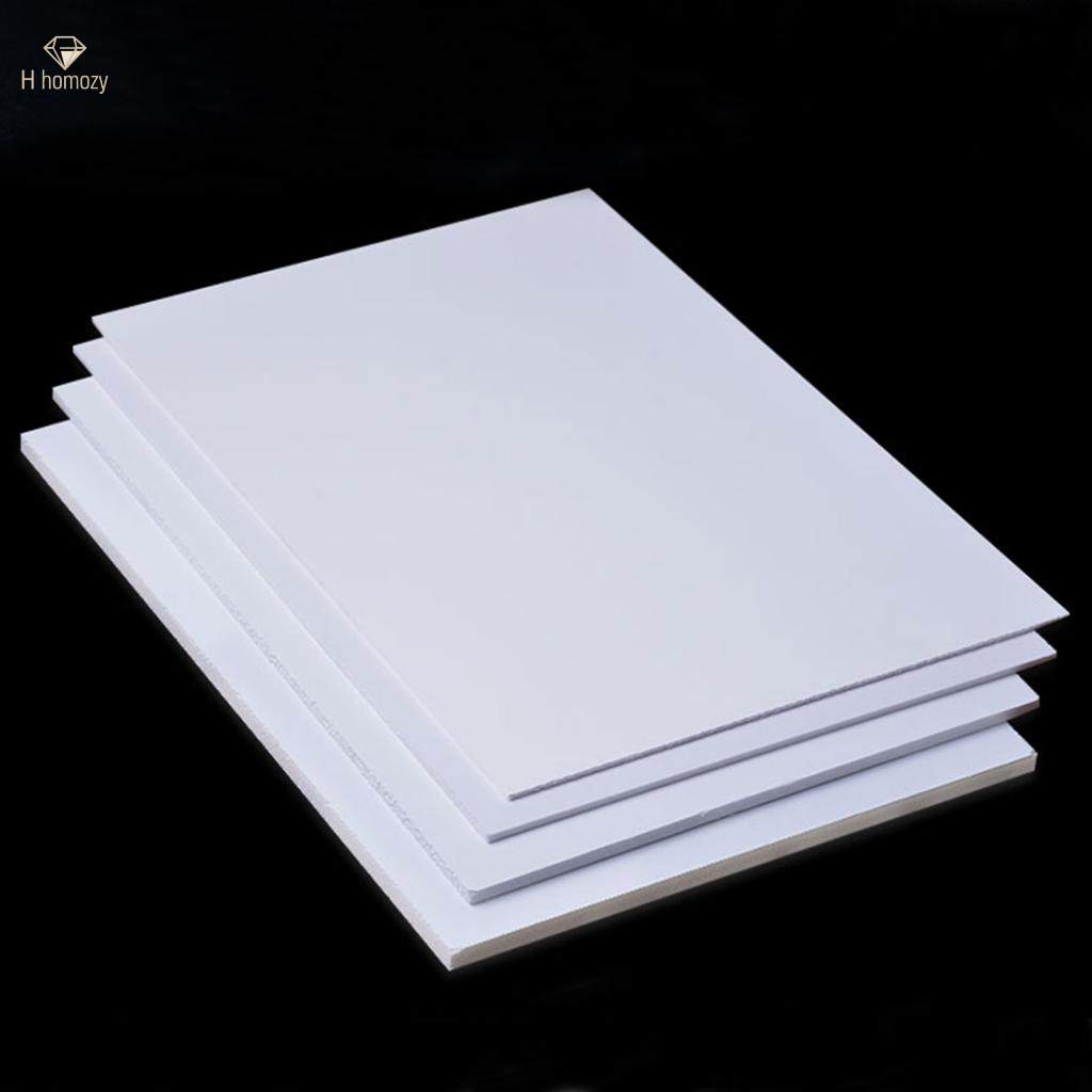5 Pieces DIY PVC Sheets Foam Board Craft Model Building 200mm mm X 2mm ...
