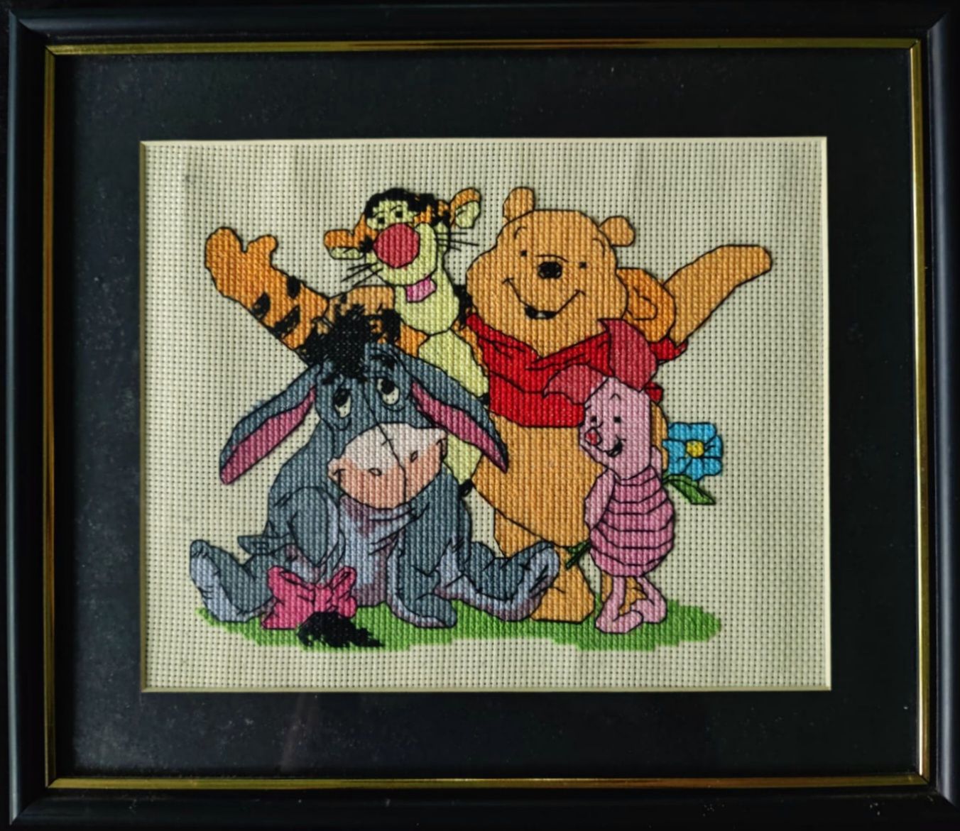 Winnie the Pooh & Friends - Cross Stitch Embroidery Needlepoint Craft ...