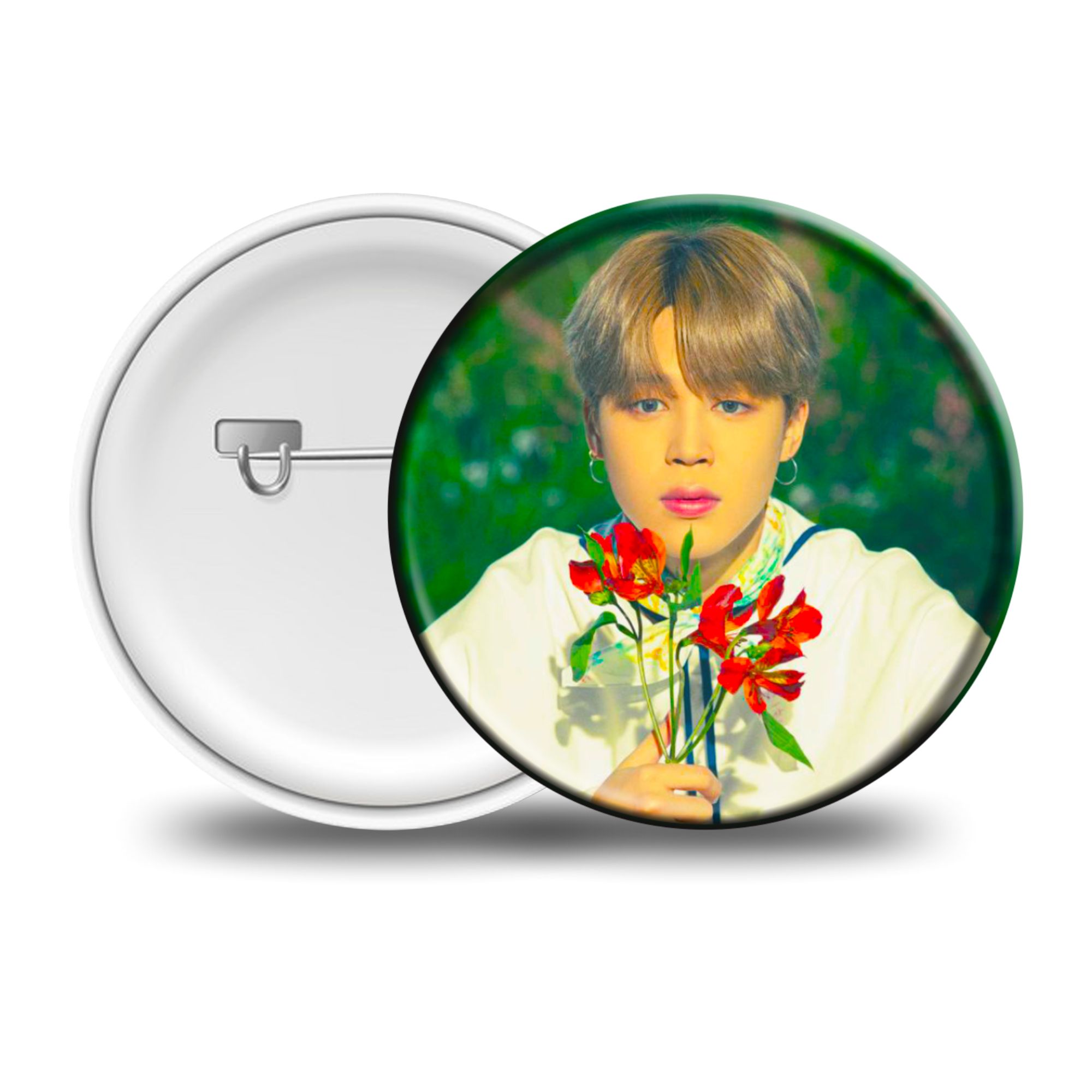 BTS Jimin Park Ji-Min Pin Badges K-Pop | Daraz.lk