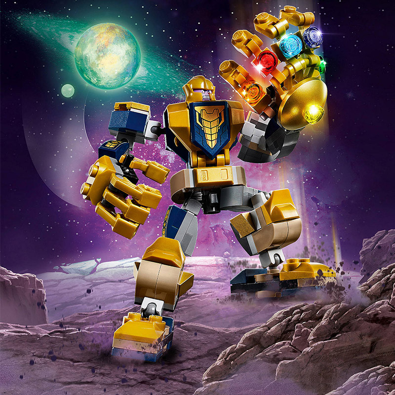 Marvel Character Thanos Big Size Thanos With Infinity Gauntlet Model ...