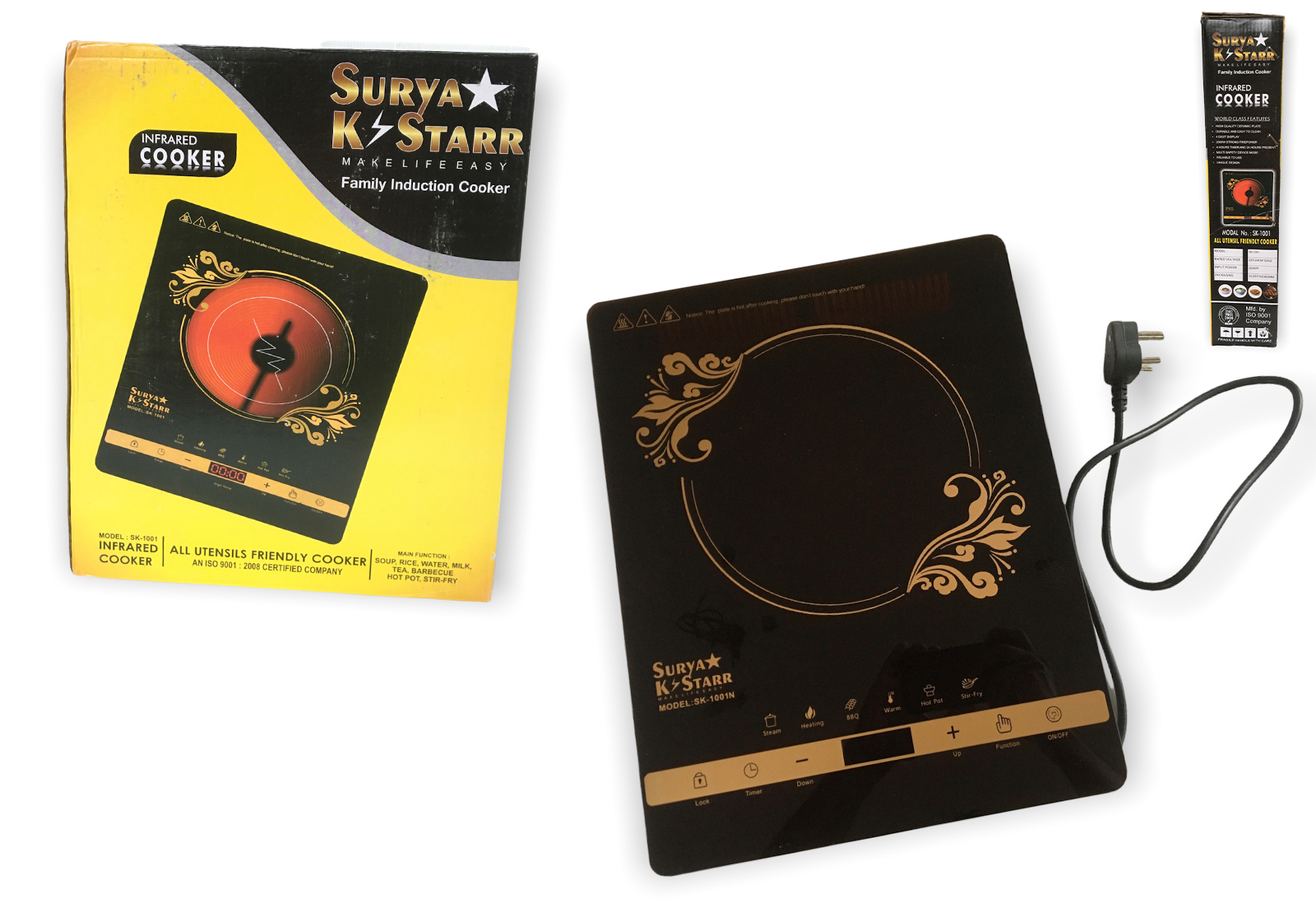 Digital Infrared Cooker / Touch Control / Automatic Shut-Off Feature ...