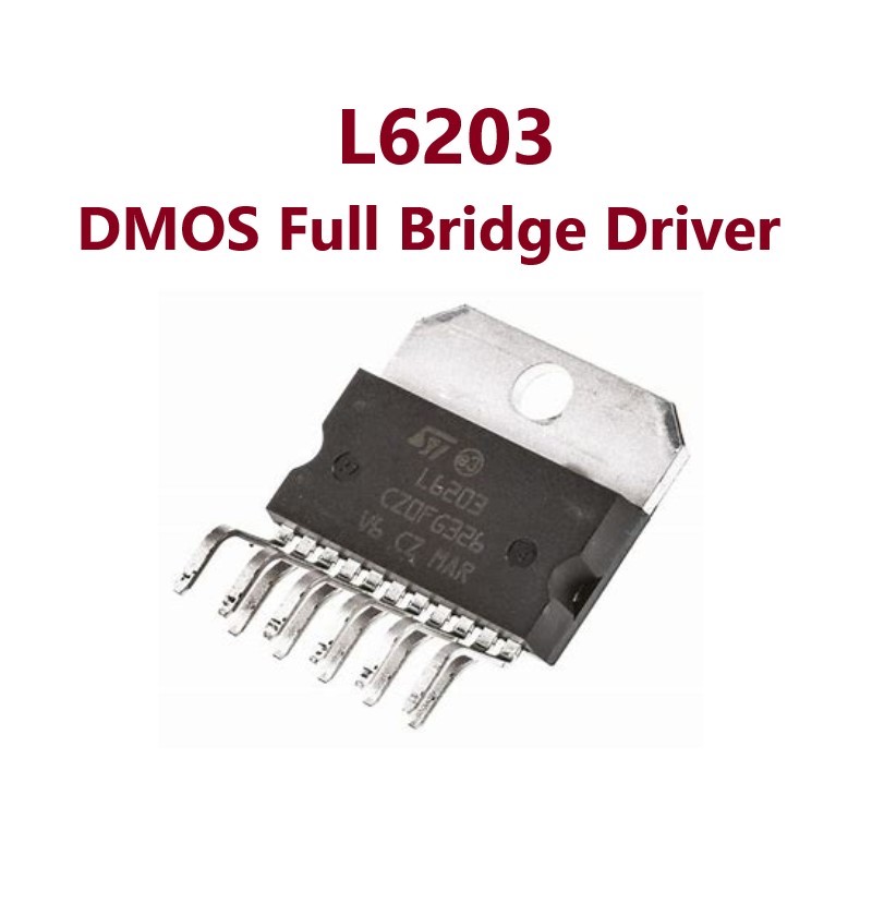 L6203 DMOS Full Bridge Motor Driver IC | Daraz.lk