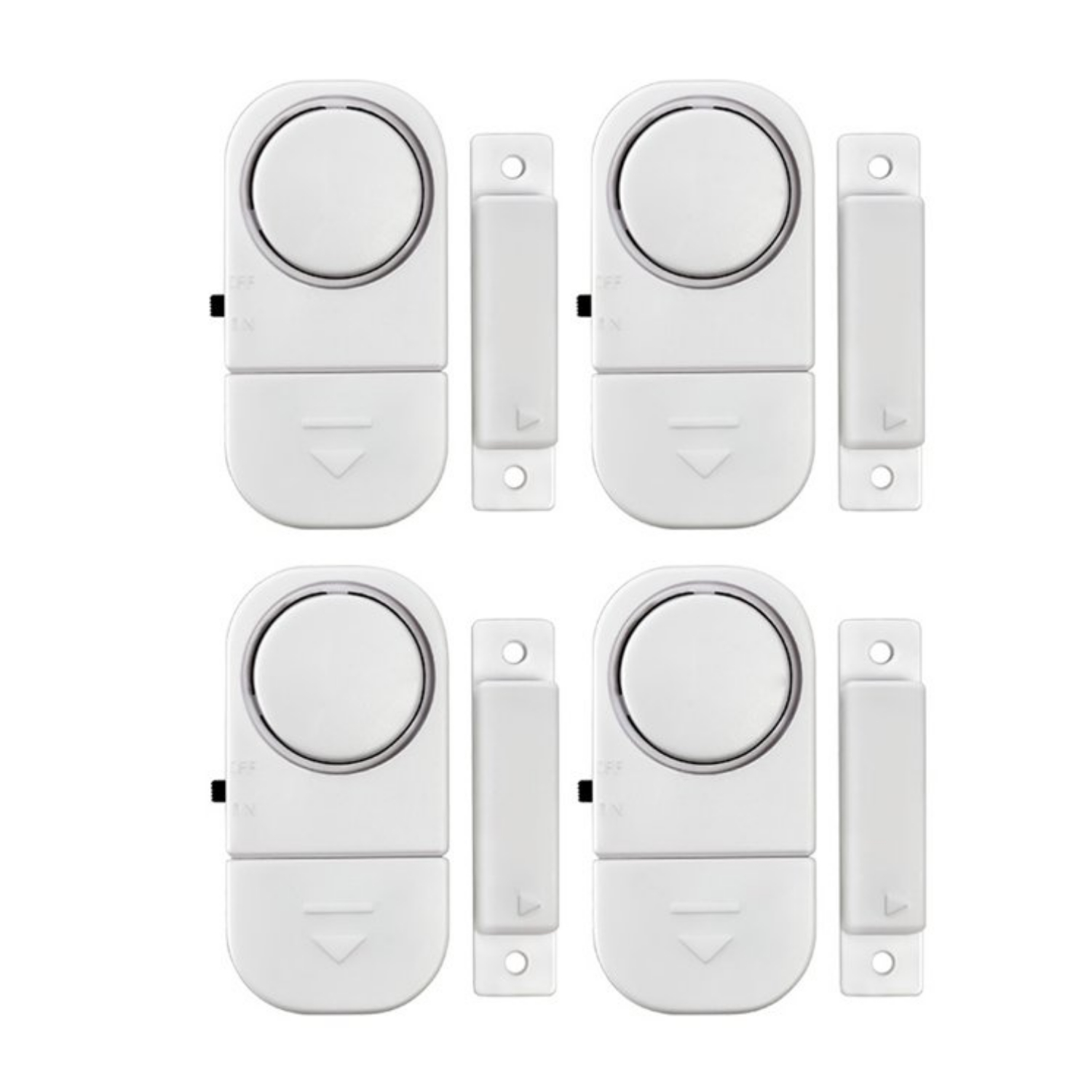 2/3/4/5Pcs Pack Of Wireless Anti-Theft Door And Window Security Alarm ...