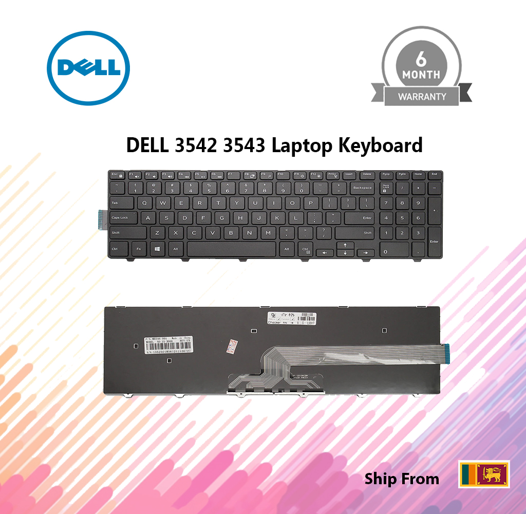 Dell Inspiron 3000 Series 3542 3543 Laptop Keyboard | Daraz.lk