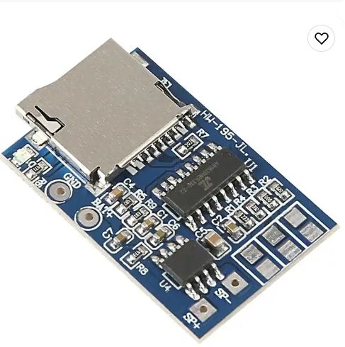 GPD2846A TF Card MP3 Decoder Board 2W Amplifier Module GM Power Supply ...