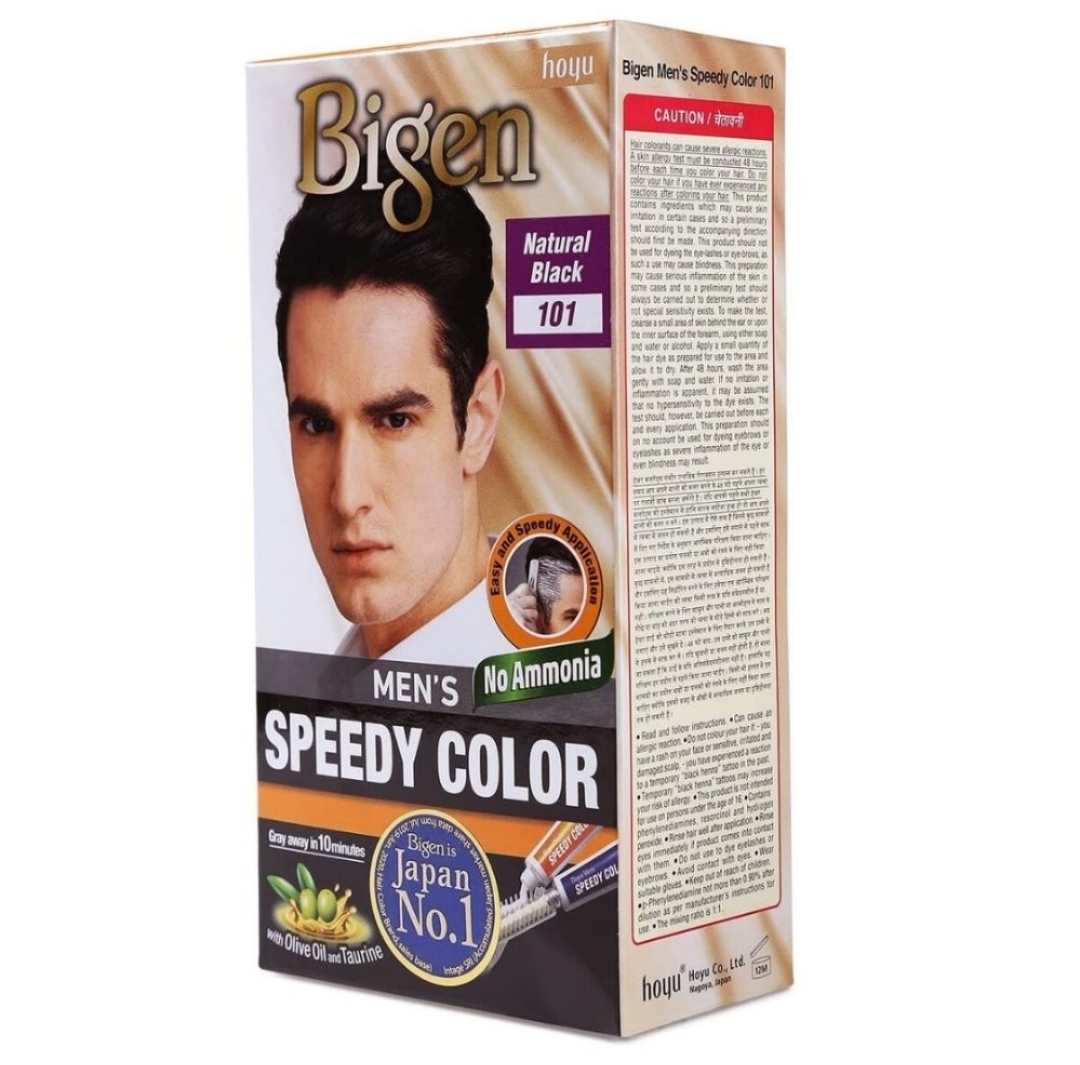Mens Bigen hair colour for men - Natural Black - No.101 | Daraz.lk