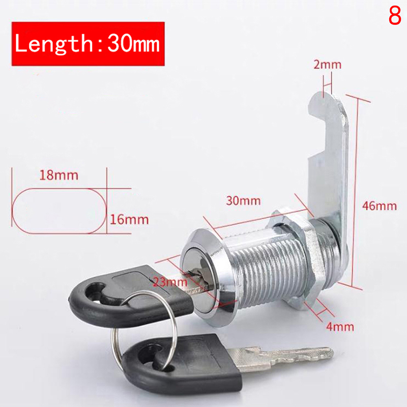 Hardware Cylinder Locks Door Cabinet Mailbox Padlock Drawer Cupboard ...