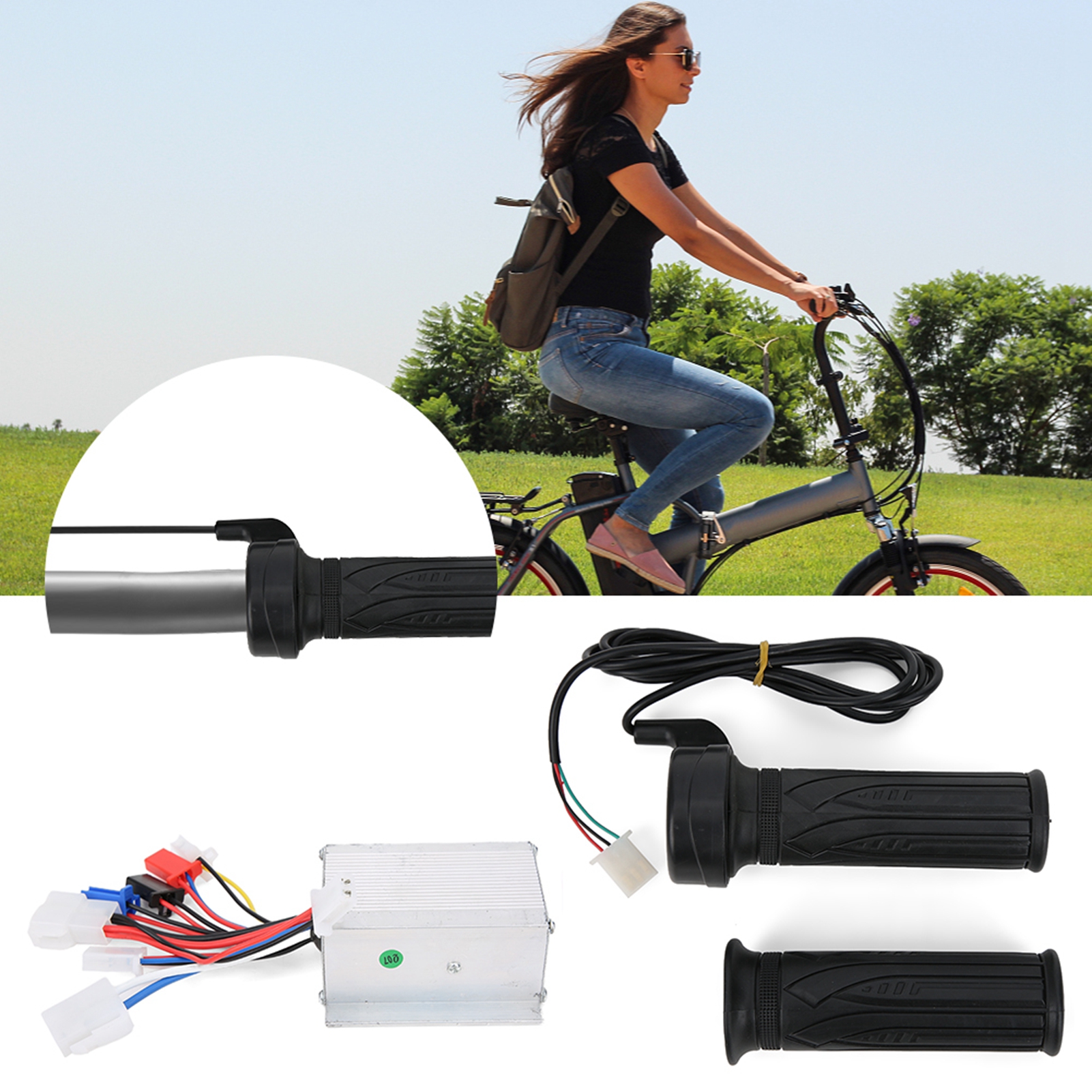 E‑Bike Controller Set 24V Handlebar For Bicycle Scooters Mountain Bike ...