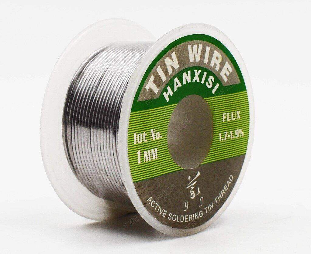 Tin Wire Hanxisi Solder- Soldering Wire Roll 1MM | Daraz.lk