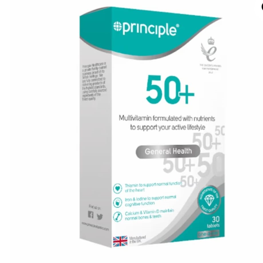 Principle 50+ UK multivitamin supplement 30s | Daraz.lk