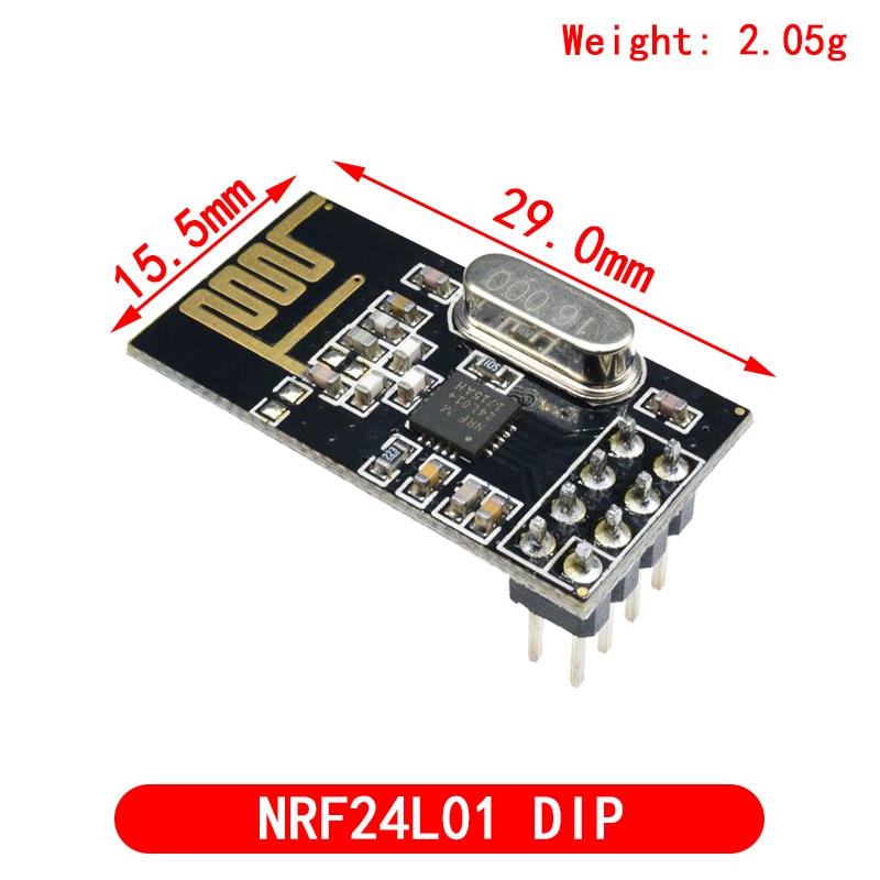 NRF24L01+ 2.4G wireless data transmission module 2.4GHz NRF24L01 upgrade version NRF24L01+PA+LNA ...