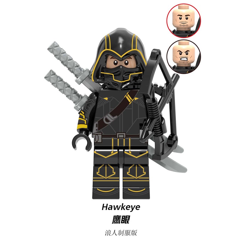 Green Cat Happy Hogan Minifigure Super Heroes MARVEL Lego Avengers 4 ...