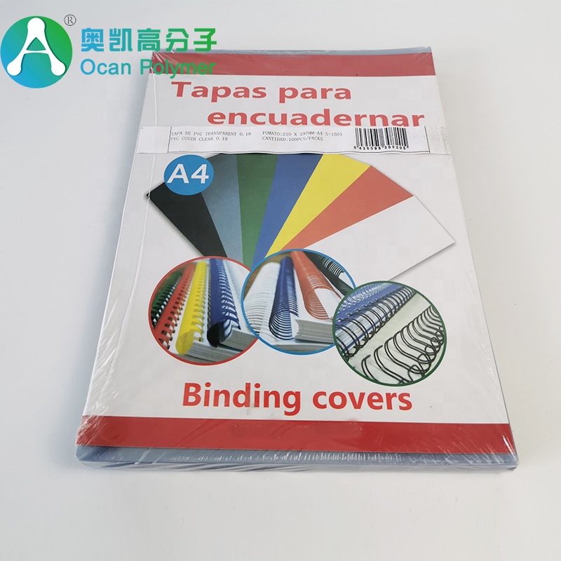 A4 Book Binding Cover Mate PVC Sheet 100pcs | Daraz.lk