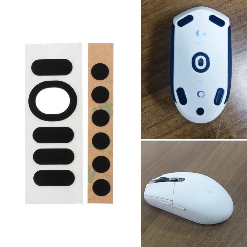 【FOOT SOFA】1 Set 0.6mm Thickness Replace Curve Edge Mouse Feet Mouse ...