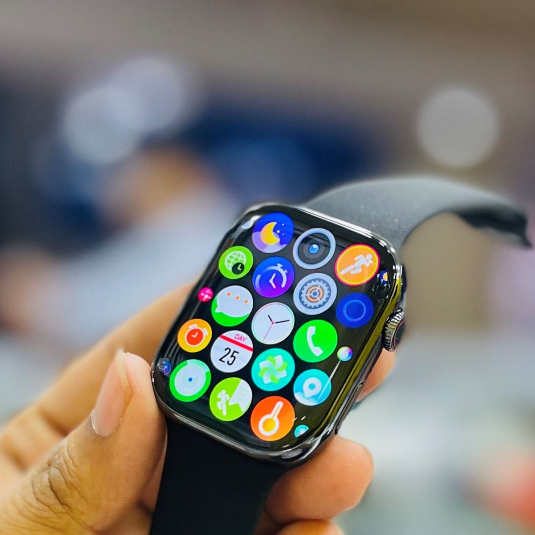 WS A9 MAX Keqiwear 3D Curved Edged Design in stainless steel body and accurate dimensions as OG ...