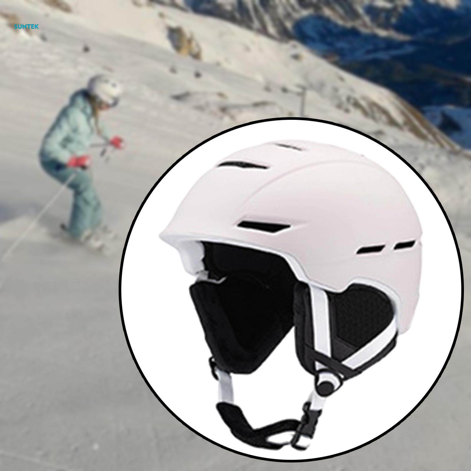 Ski Helmet Impact Resistant Winter Adjustable Fitting Skateboard Helmet ...