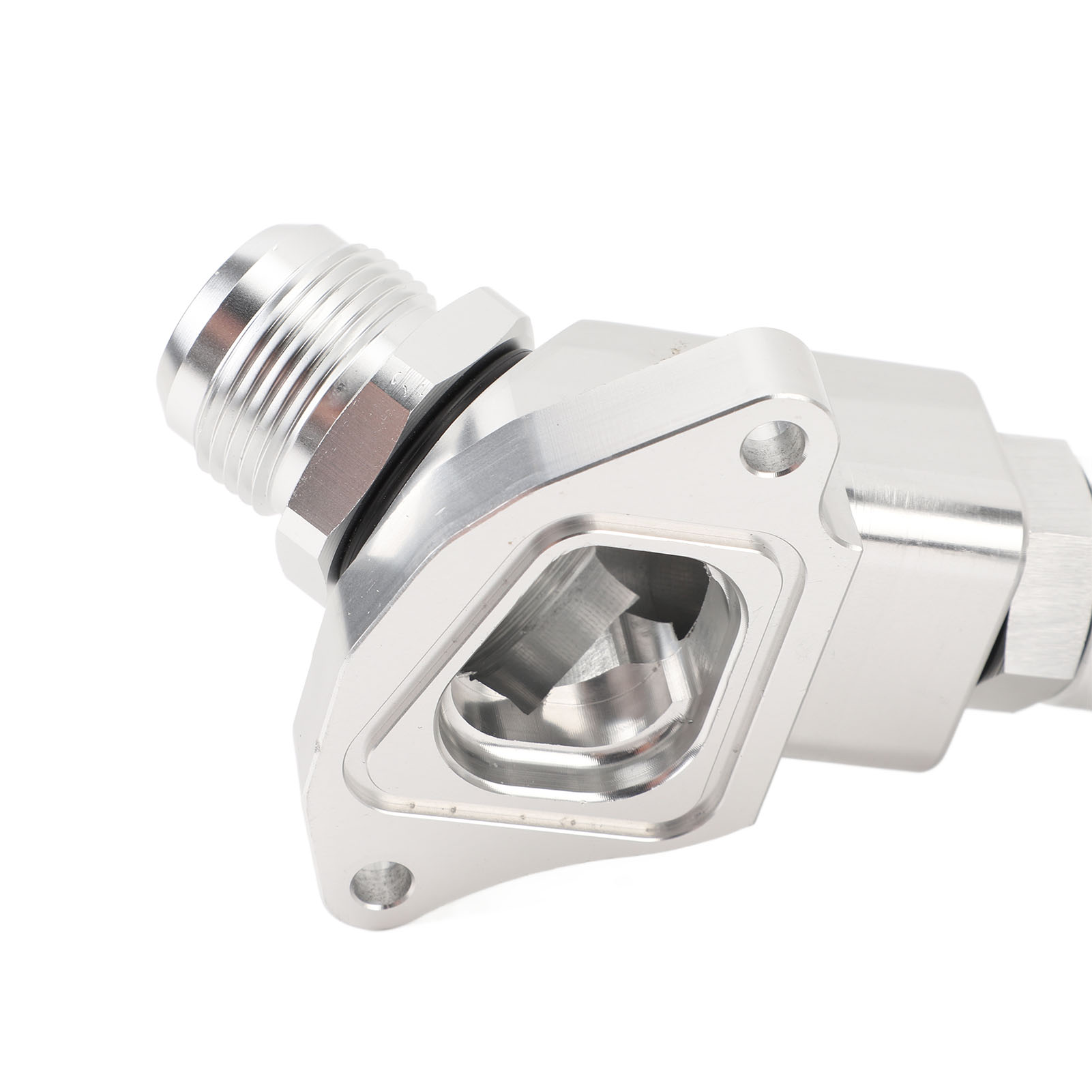 Upper Coolant Housing Filler Neck 16AN Connector Radiator Coolant ...