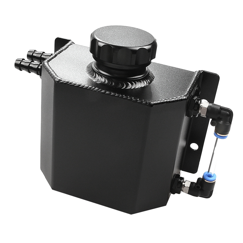 1L Universal Square Overflow Jug Oil Jug Oil Tank Oil Storage Tank Auto ...