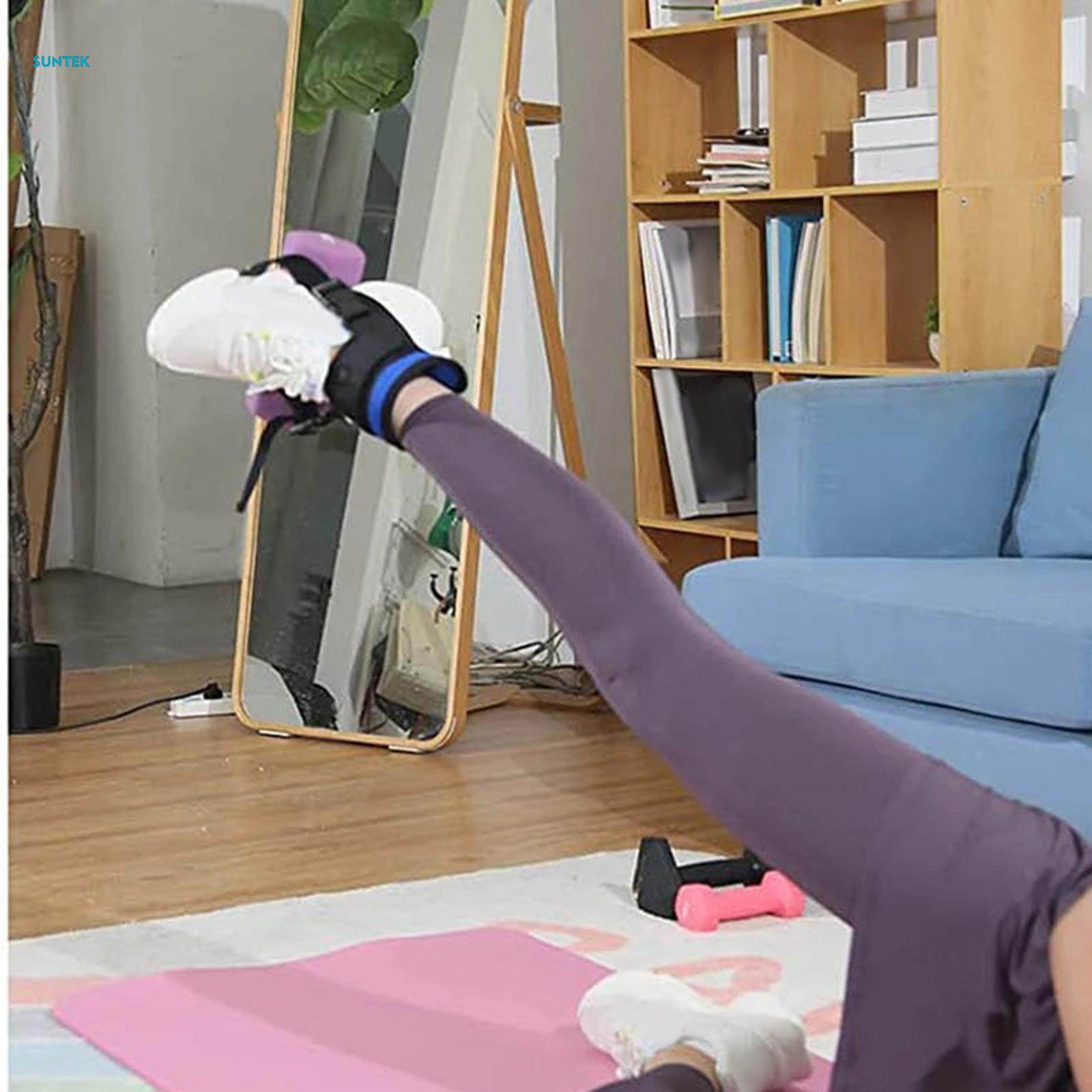 Ankle Strap, Dumbbell Foot Strap Devices, Adjustable Training Workout ...