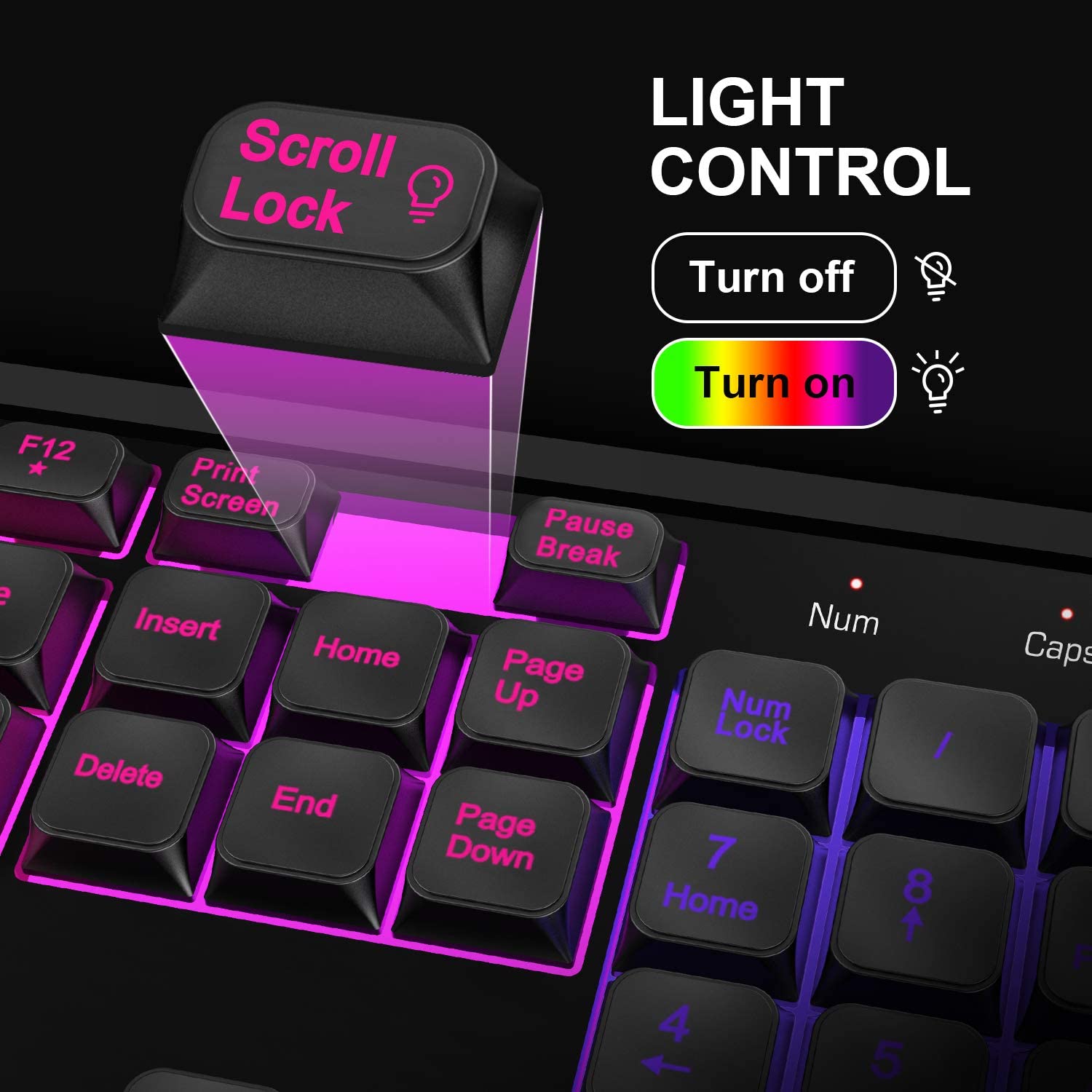 Havit Gaming Keyboard KB488L Multi-function Backlit | Daraz.lk