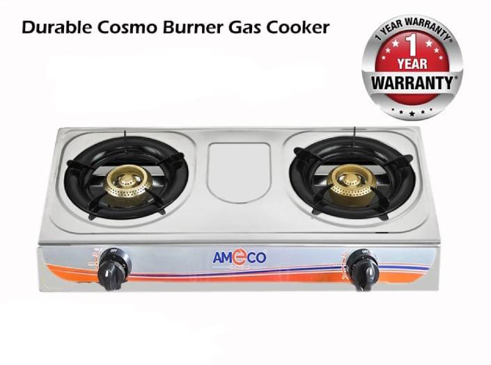 Double Gas Cooker Stainless Steel Cosmo Burner | Daraz.lk