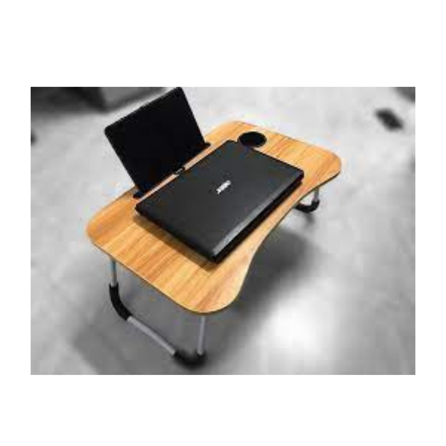 Foldable Wooden Work Table with USB | Daraz.lk