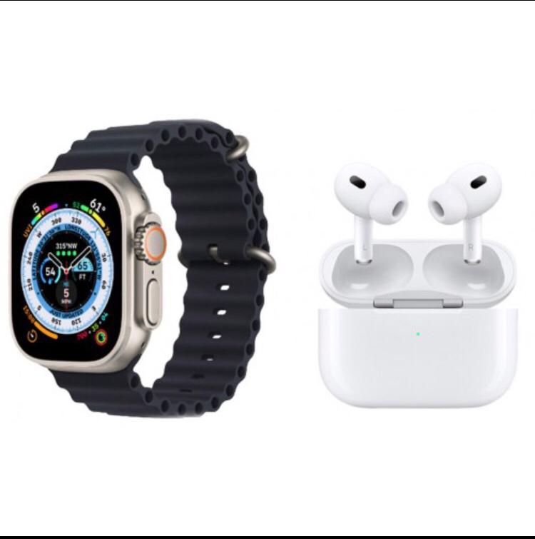 Haino Teko Germany GP8 Smart Watch Ultra with Two Set Strap and ...