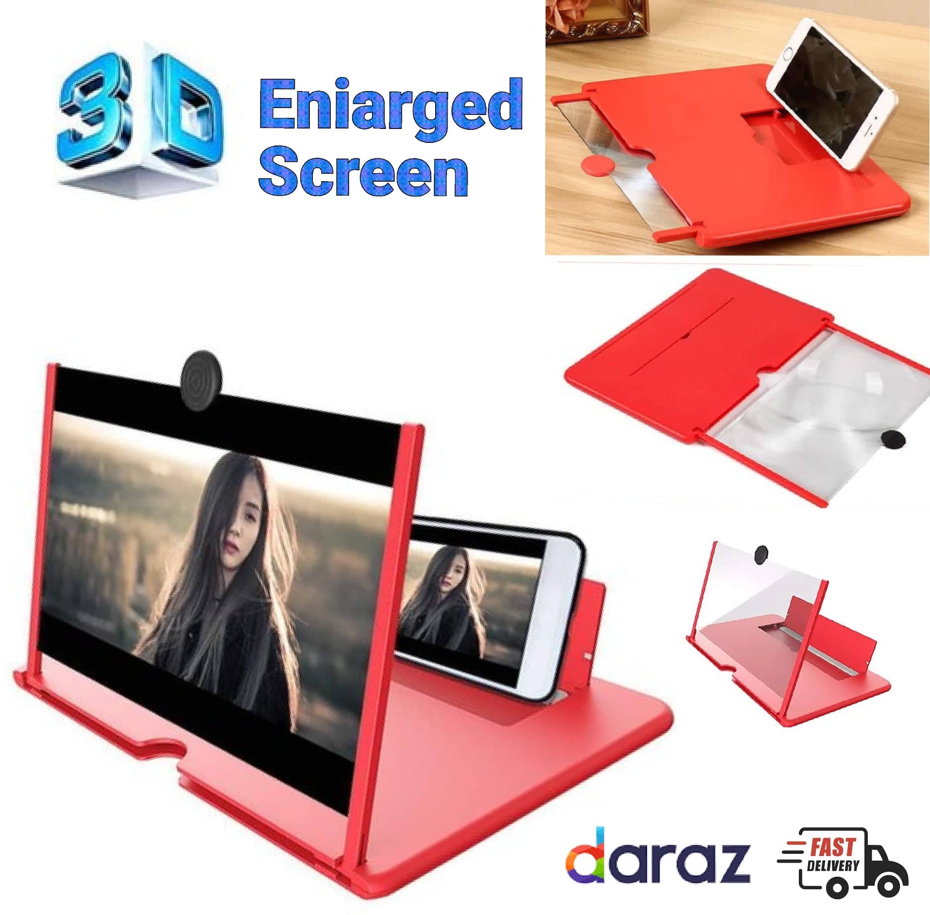 3D Mobile Phone F3 Cinema Enlarged Screen | Daraz.lk