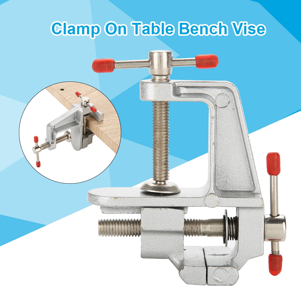 Aluminum Alloy Mini Vise Hobby Table Craft Jewelry Clamp Vice Repair ...