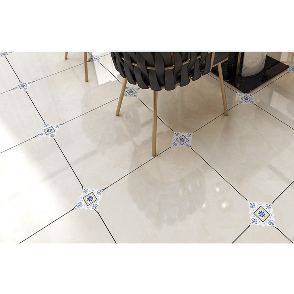Floor Tiles Diagonal Stickers, Decorative Sticker With Beautiful Seam ...