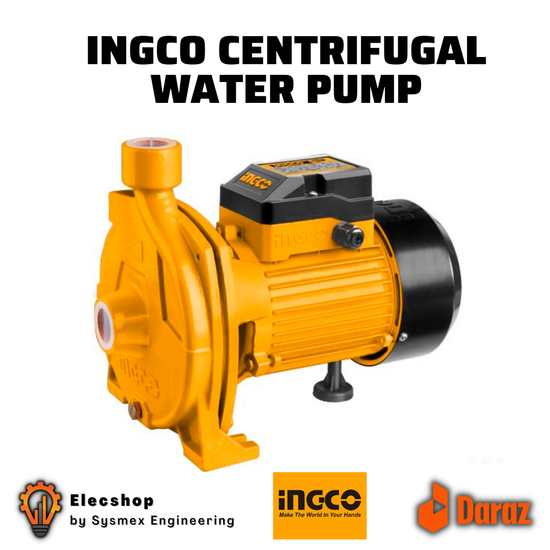 INGCO 0.5HP Centrifugal Water Pump CPM3708 | Water Pumps | Stainless ...