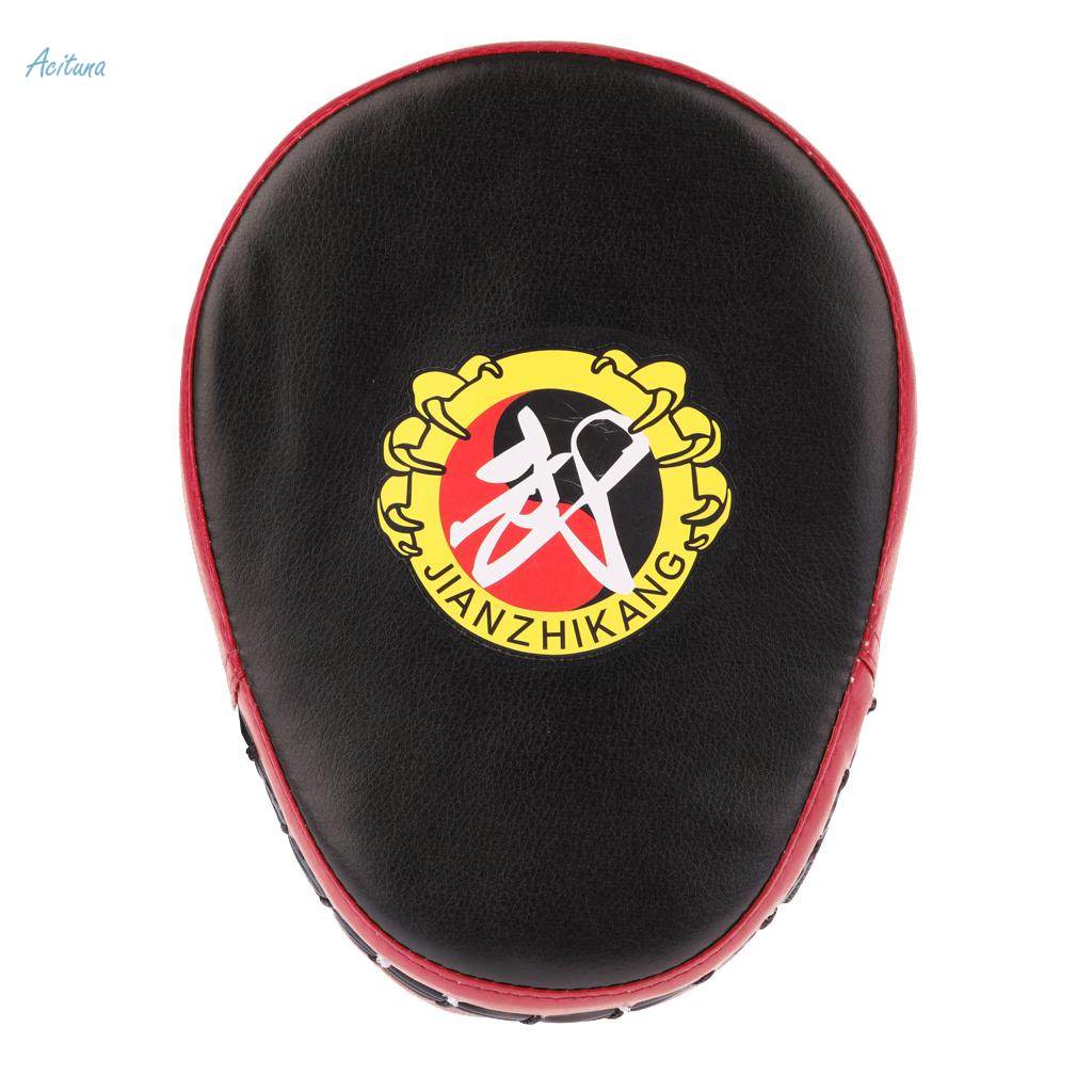 TKD Karate Kicking Rackets MMA Training Pads Sanda Hand Targets Black ...