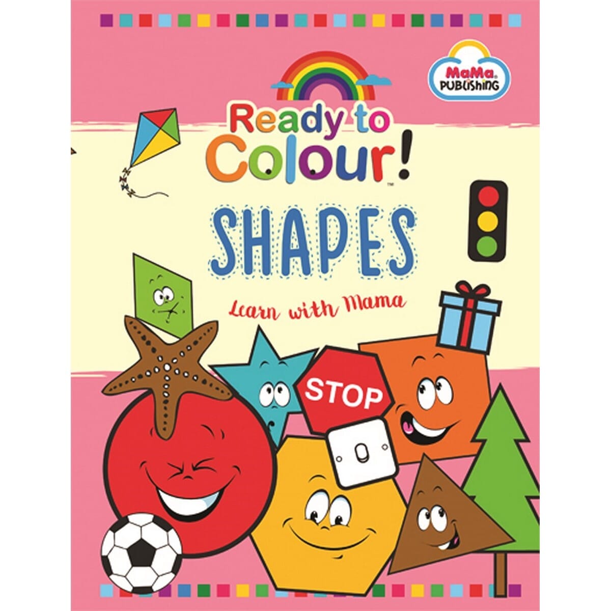 Children Activity Coloring book : SHAPES | Daraz.lk