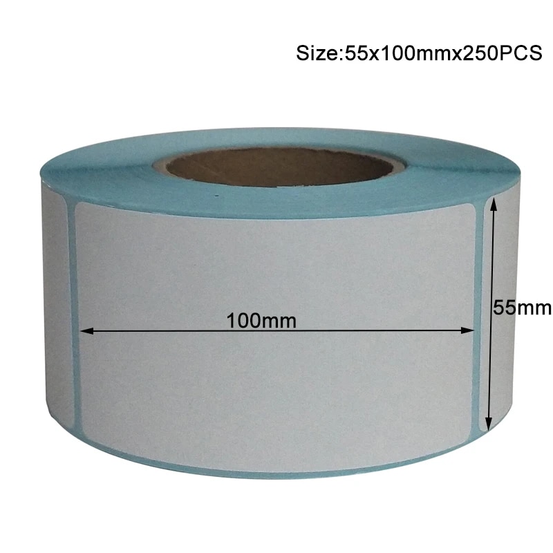 19 sizes Label stickers barcode Sticker label for Zebra Paper Adhesive ...