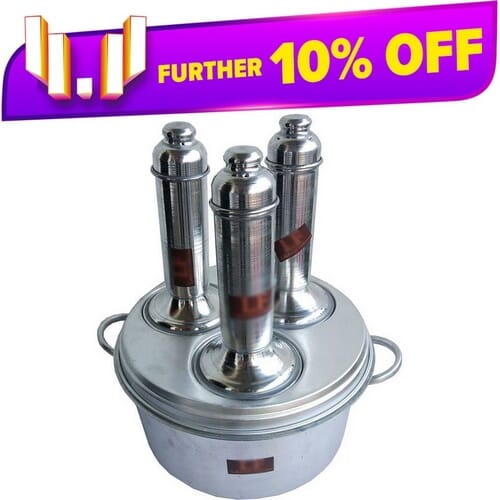 3 In 1 Pittu Bamboo Maker | Daraz.lk